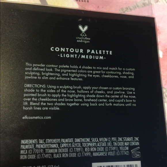 ELF | Makeup | Elf Contour Palette Light Medium New | Poshmark